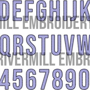 5 Pack of Mix N Match Fonts - Walter Pattern Fills Machine Embroidery ...