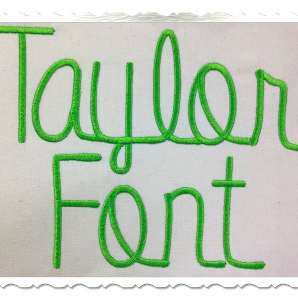 Taylor Font - Etsy
