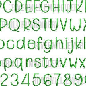 Jamison Machine Embroidery Font Monogram Alphabet - 3 Sizes - BX Files ...