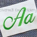 Azalea Machine Embroidery Font Monogram Alphabet 3 Sizes - Etsy