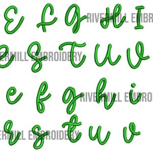 Madison Machine Embroidery Font Monogram Alphabet - 3 Sizes - BX Files ...