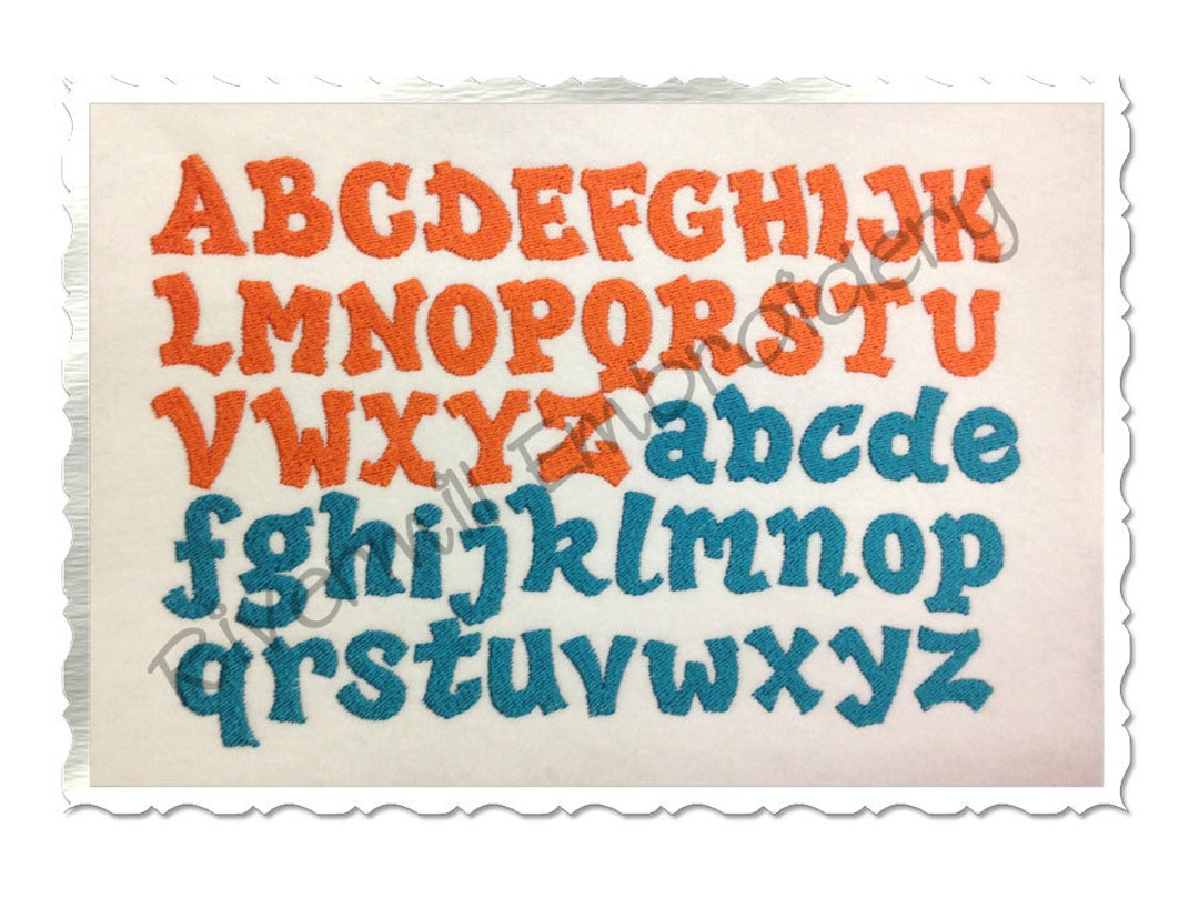 Hipster Machine Embroidery Font Monogram Alphabet - 3 Sizes - BX Files ...