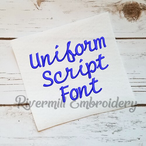 Small Uniform Script Machine Embroidery Font Alphabet 3 - Etsy