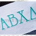 Webster Monogram Machine Embroidery Font Alphabet 3 Sizes BX Files ...