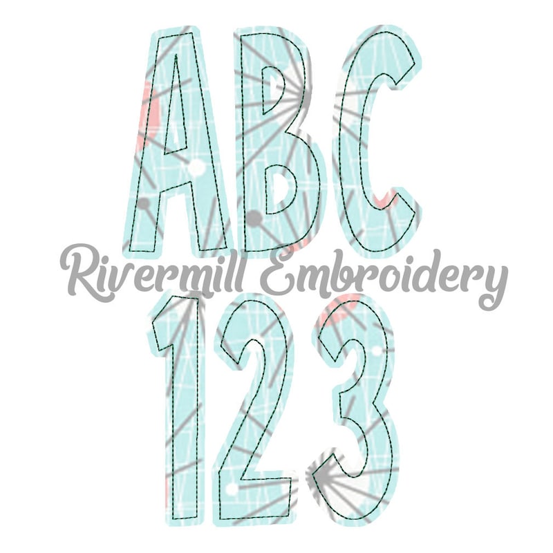 Tall Skinny Numbers - Etsy