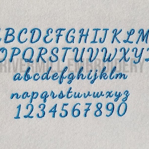 Small James Machine Embroidery Font Monogram Alphabet - BX Files ...