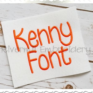 Kenny Machine Embroidery Font Monogram Alphabet - 3 Sizes - BX Files ...