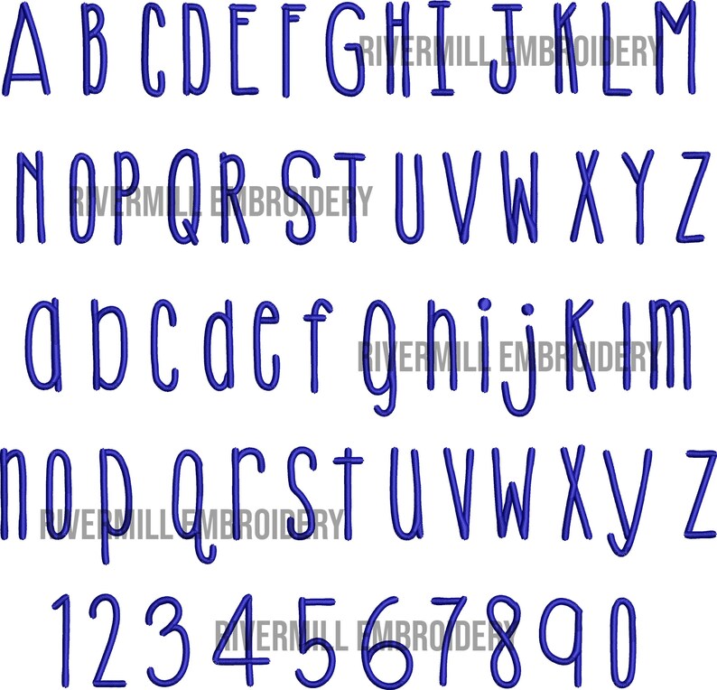 Ladybug Machine Embroidery Font Monogram Alphabet 3 Sizes - Etsy