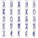Large Classic 3 Letter Monogram Machine Embroidery Font Alphabet 3 ...