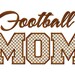Football Mom Applique Machine Embroidery Design - 3 Sizes - Instant ...