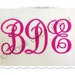 Fancy Monogram Machine Embroidery Font Alphabet - 3 Sizes - BX Files ...