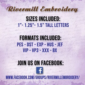 Stacks Machine Embroidery Font Monogram Alphabet - 3 Sizes - BX Files ...