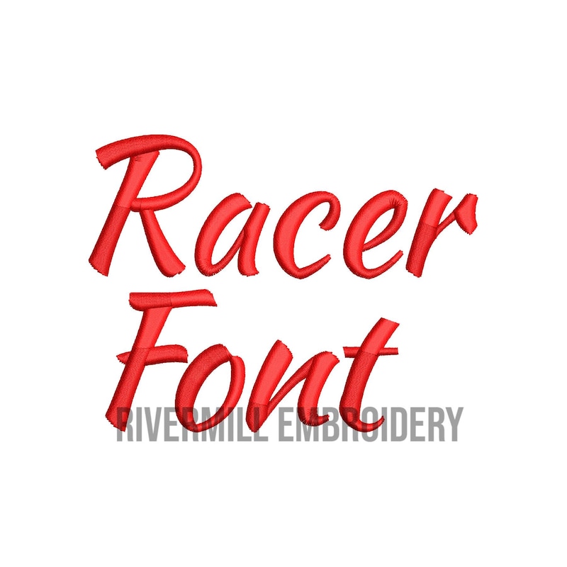 Racing Bx Font - Etsy
