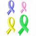 Mini Awareness Ribbon Machine Embroidery Design - 4 Sizes - Etsy