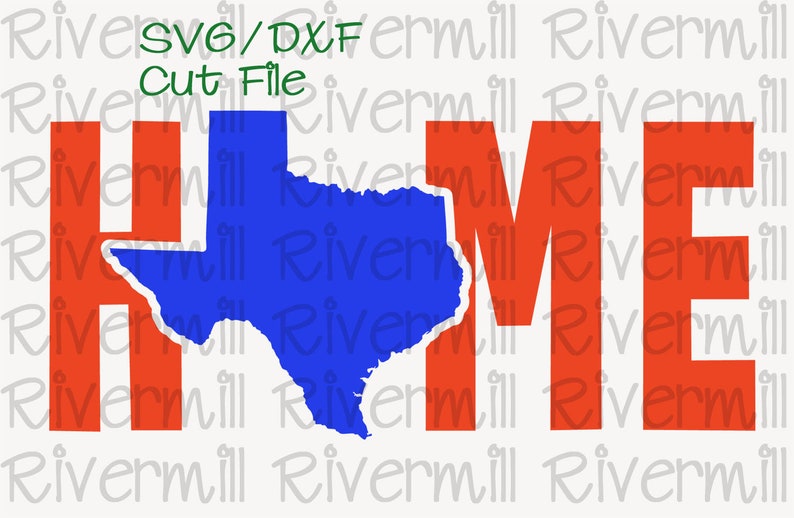 SVG DXF Texas Home Cut File - Etsy