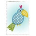 Parrot Applique Machine Embroidery Design - 4 Sizes - Instant Download ...
