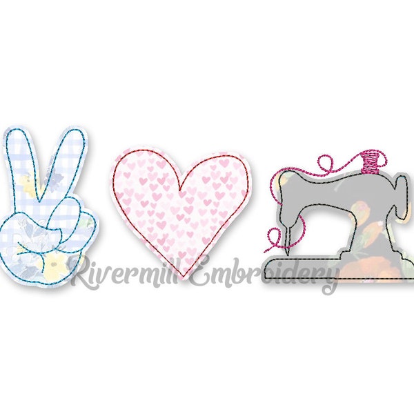 Machine Embroidery Applique Designs Etsy