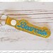 Bearcats in the Hoop Snap Tab Key Fob Machine Embroidery Design - Etsy