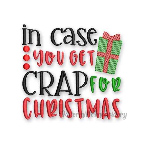 In Case You Get Crap for Christmas Toilet Paper Machine | Etsy