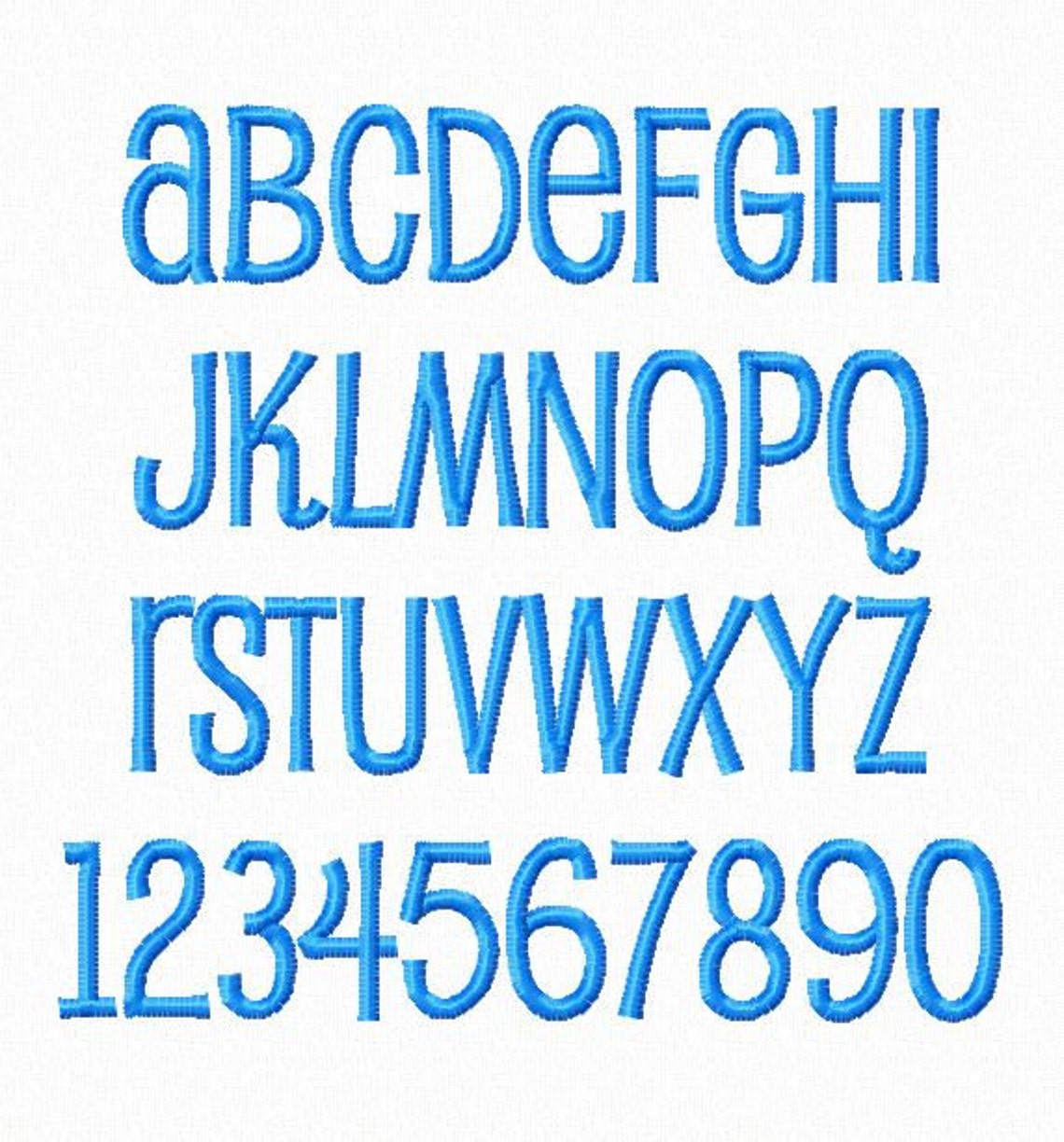 Alexander Machine Embroidery Font Monogram Alphabet - 3 Sizes - BX ...