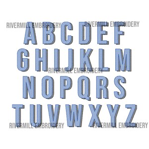 Sketch Shadow Machine Embroidery Font Monogram Alphabet - BX Files ...