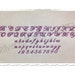 Small Edwardian Script Machine Embroidery Font Alphabet - 3/4" and 1/2 ...