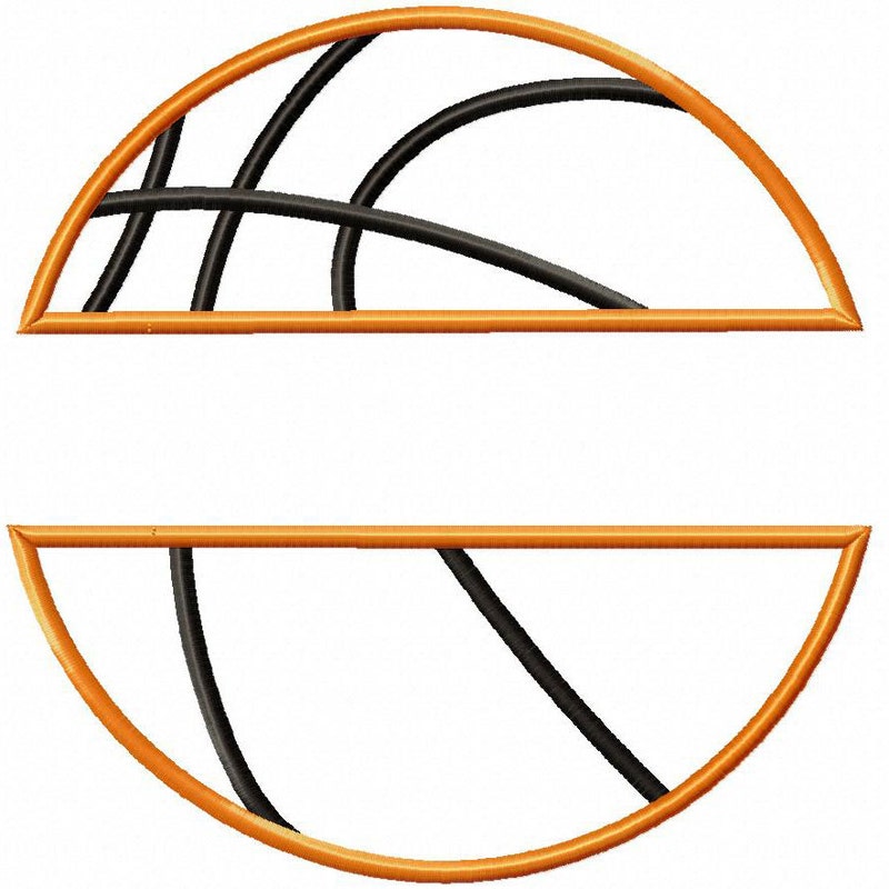 Split Basketball Svg - Etsy