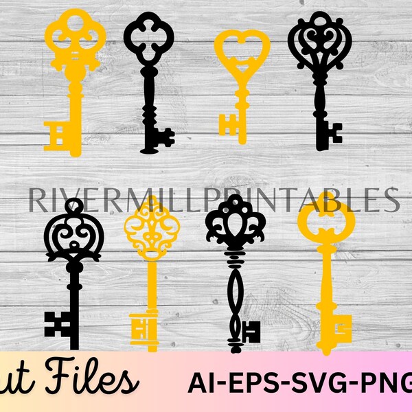 Key Stencil - Etsy