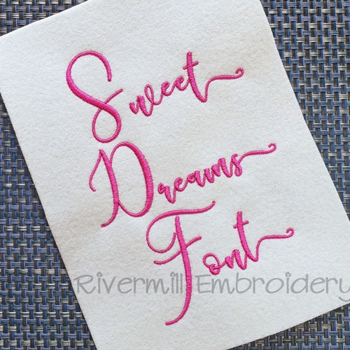 Happy Day Machine Embroidery Font Monogram Alphabet 3 Sizes - Etsy