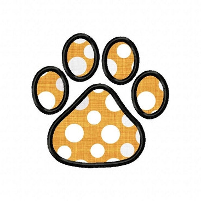 Paw Applique - Etsy