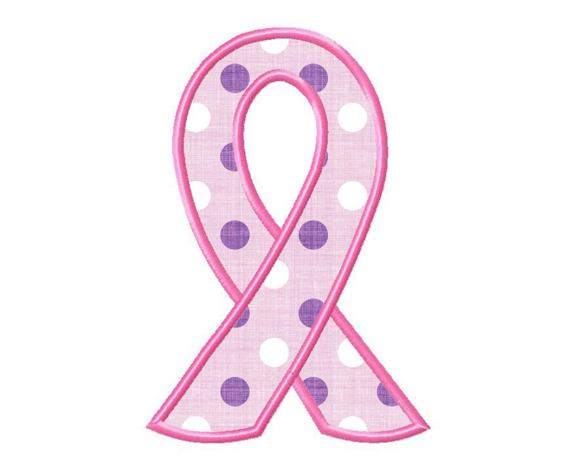 Awareness Ribbon Applique Machine Embroidery Design 3 Sizes - Etsy