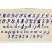 Small Mini Simple Script Machine Embroidery Font Monogram Alphabet - 1/ ...