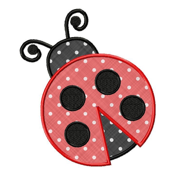 Ladybug Applique - Etsy