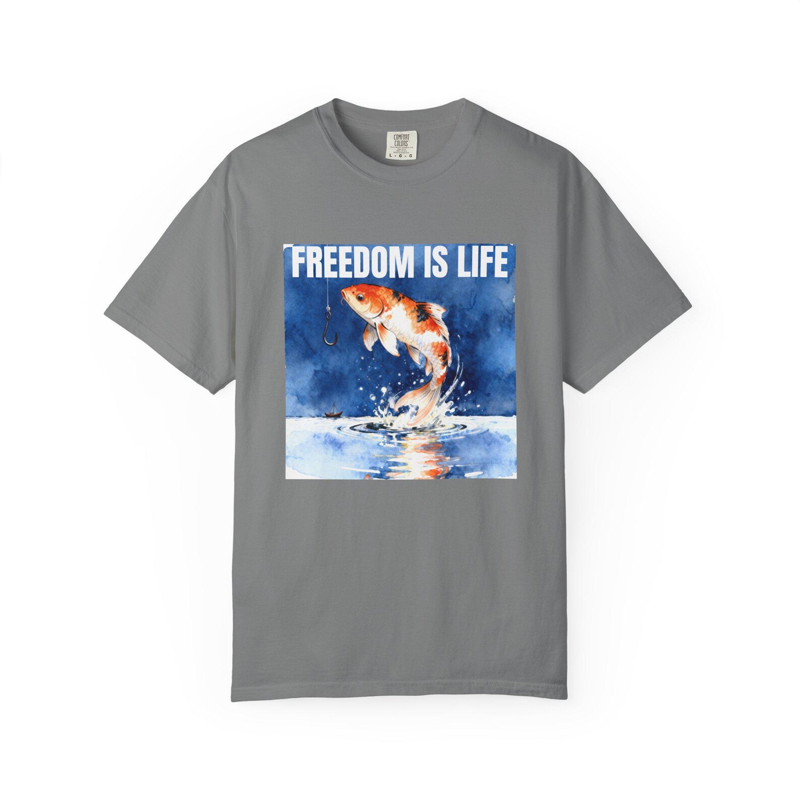 Freedom is Life Motivational Mindset Tshirt | Inspirational Freedom ...