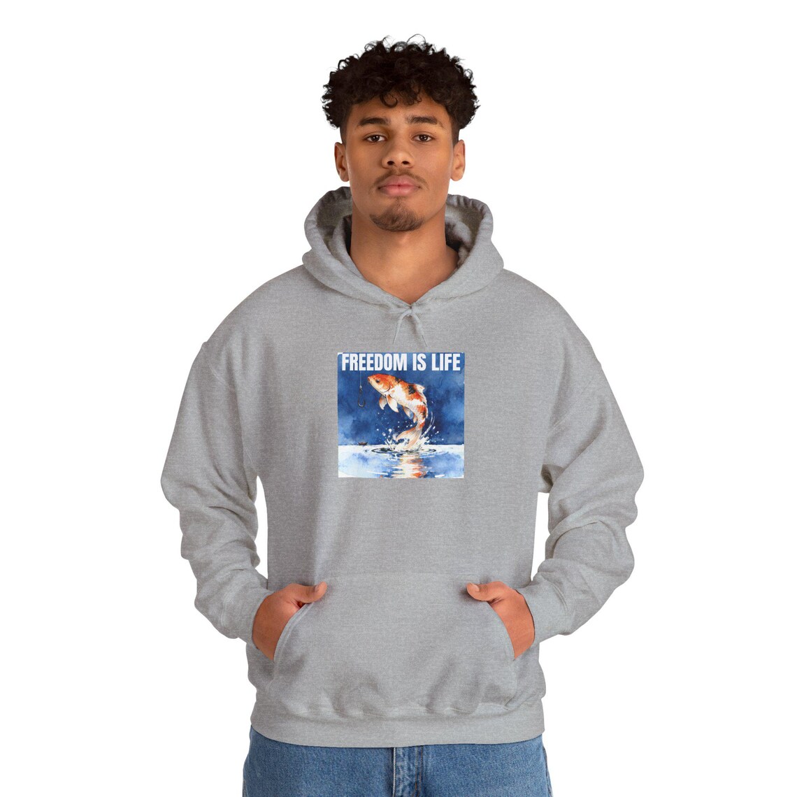Freedom is Life Hoodie Motivational Hoodie for Men & Women ...