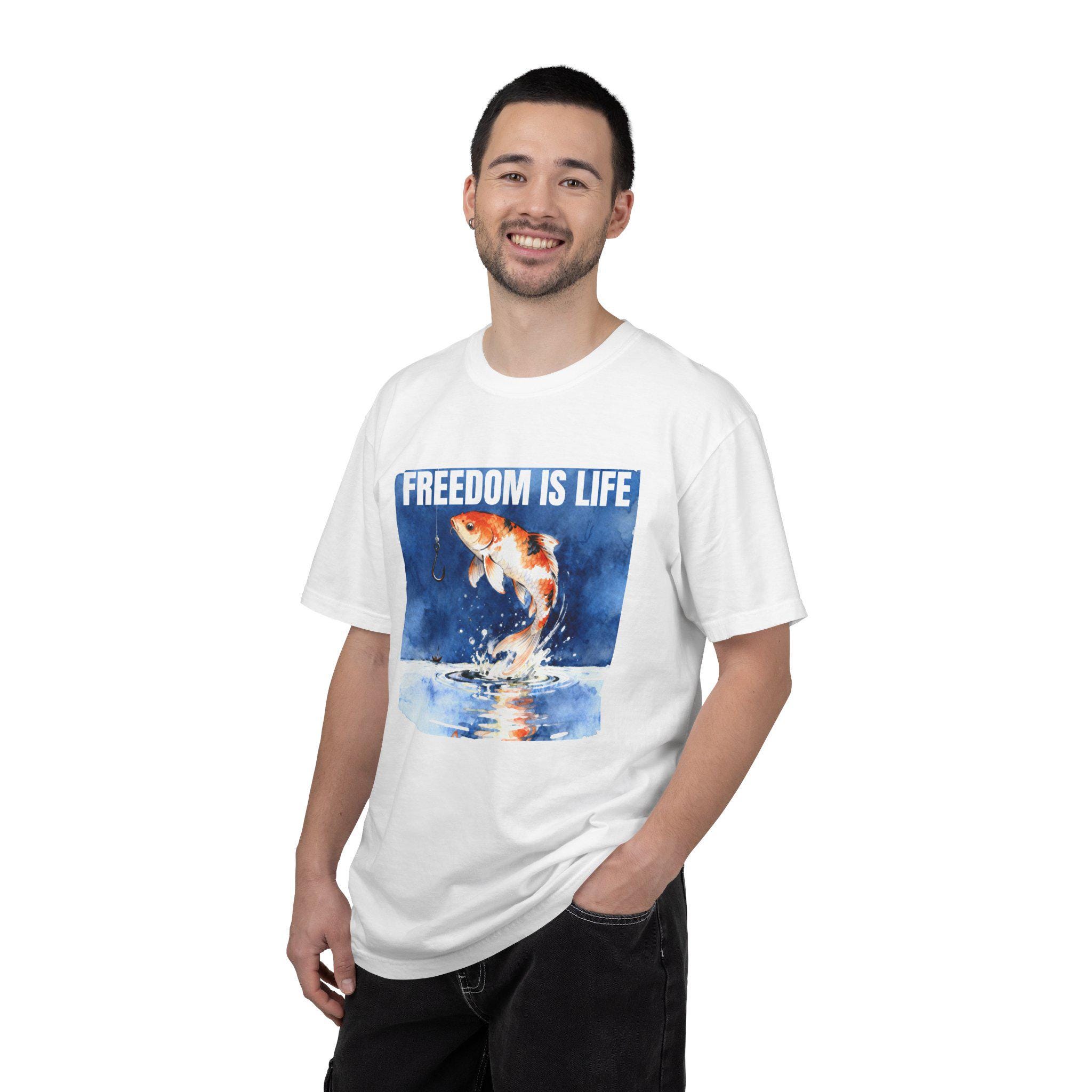 Freedom is Life Motivational Mindset Tshirt | Inspirational Freedom ...