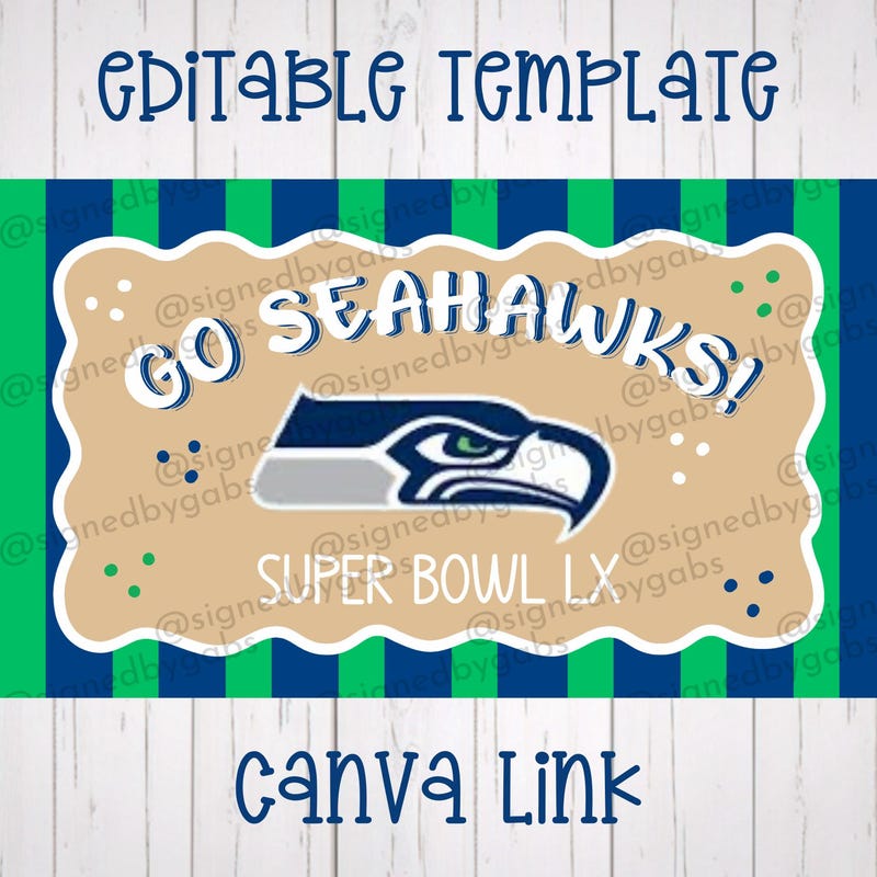 Seahawks Sign - Etsy