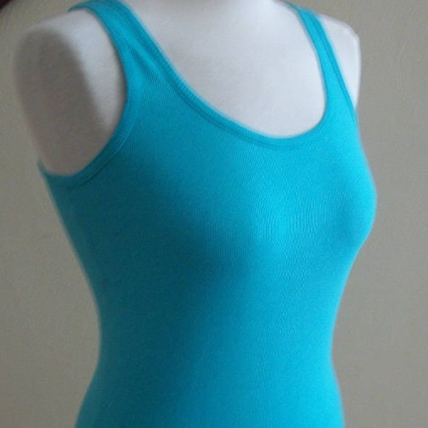 Turquoise Tank Top - Etsy