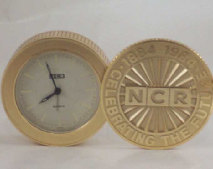 NCR National Cash Register 100 Year Anniversary Clock and Lapel Pins - Etsy