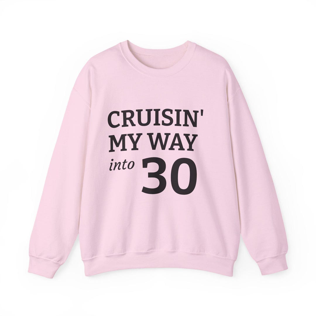 Cruisin' My Way Into 60 Sweatshirt | 60th Birthday Crewneck - Etsy