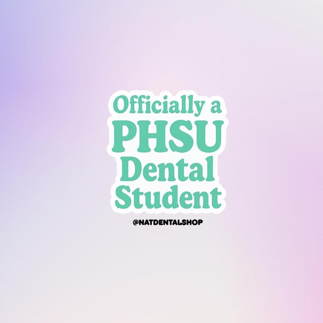 PHSU STICKER - Etsy