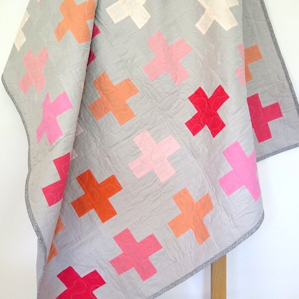 Plus Sign Quilt - Etsy