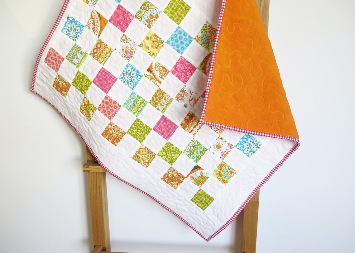 Baby Quilt Stroller Quilt Cot Pram Blanket or Baby Shower Gift - Etsy