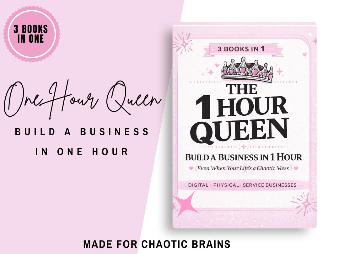 1 Hour Queen Business Ebook for ADHD Women (instant Download) - Etsy