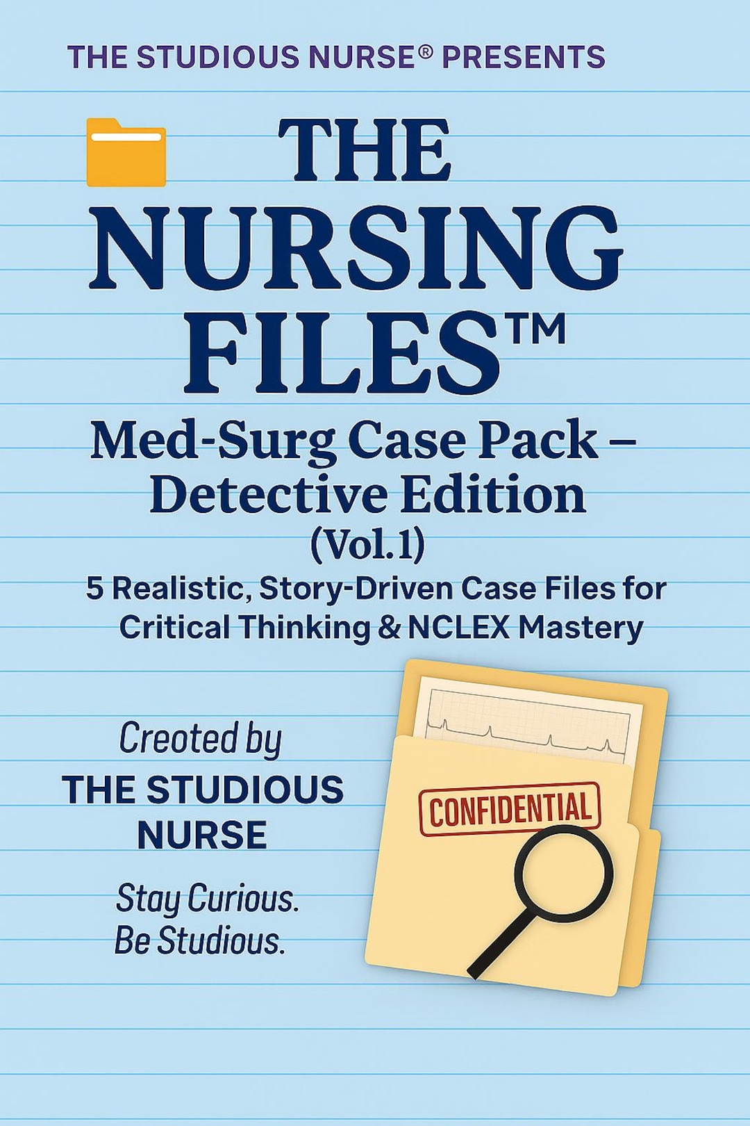 Nursing Case Files Bundle | Med-surg Scenarios, RN Study Guides ...