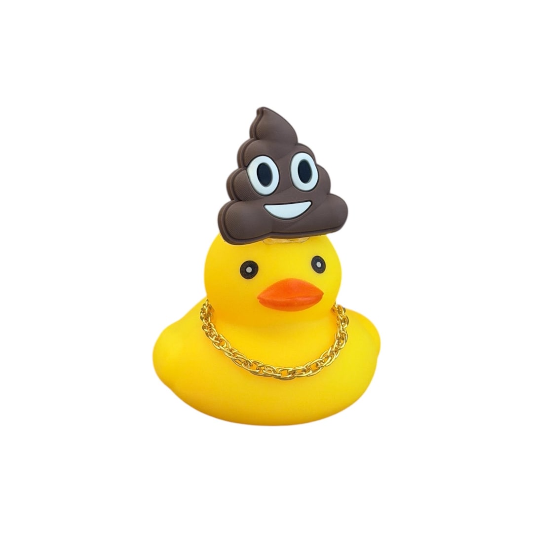 Poop Emoji Rubber Duck – DUCKSIE & DUCKLEY Collectible Display Piece - Etsy