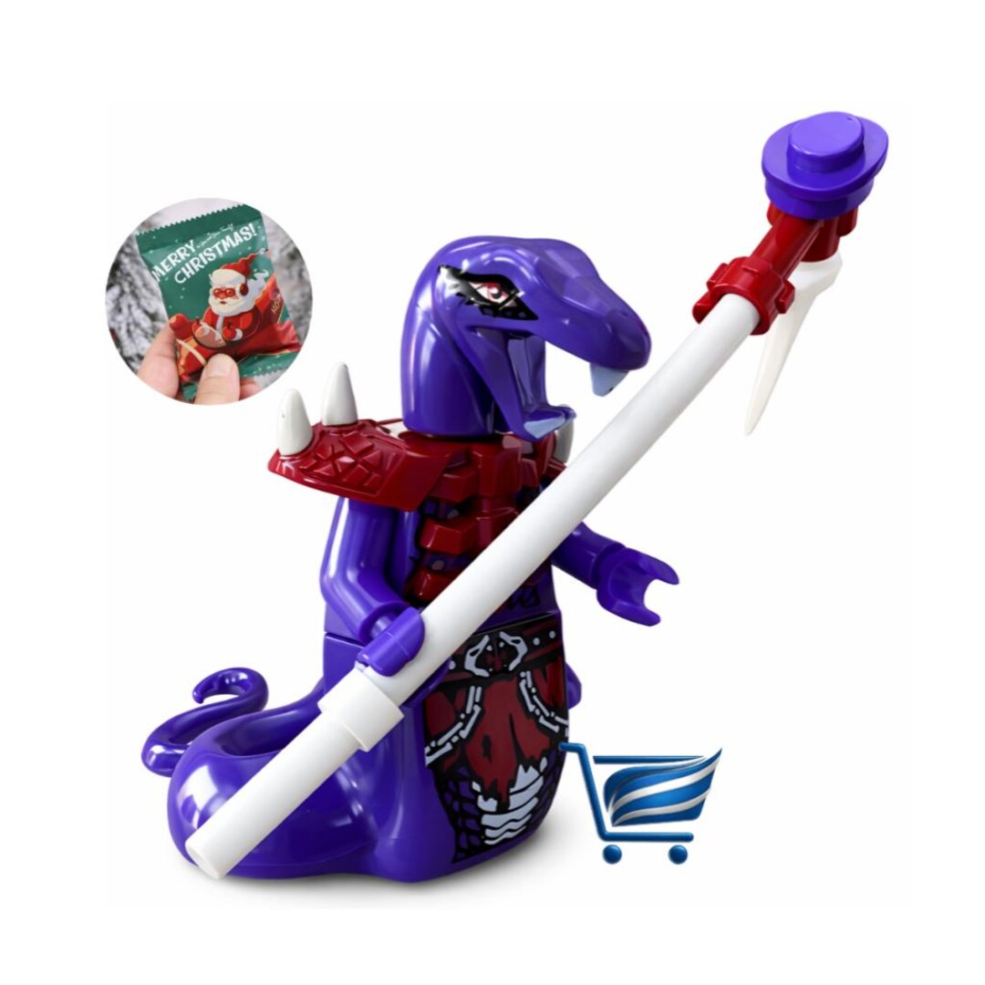 Venom Serpent Mage Mini Figure With Staff Fantasy Style Character in ...