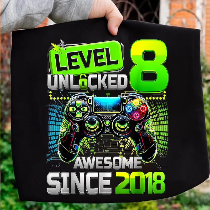 Birthday Shirt 8year Old - Etsy