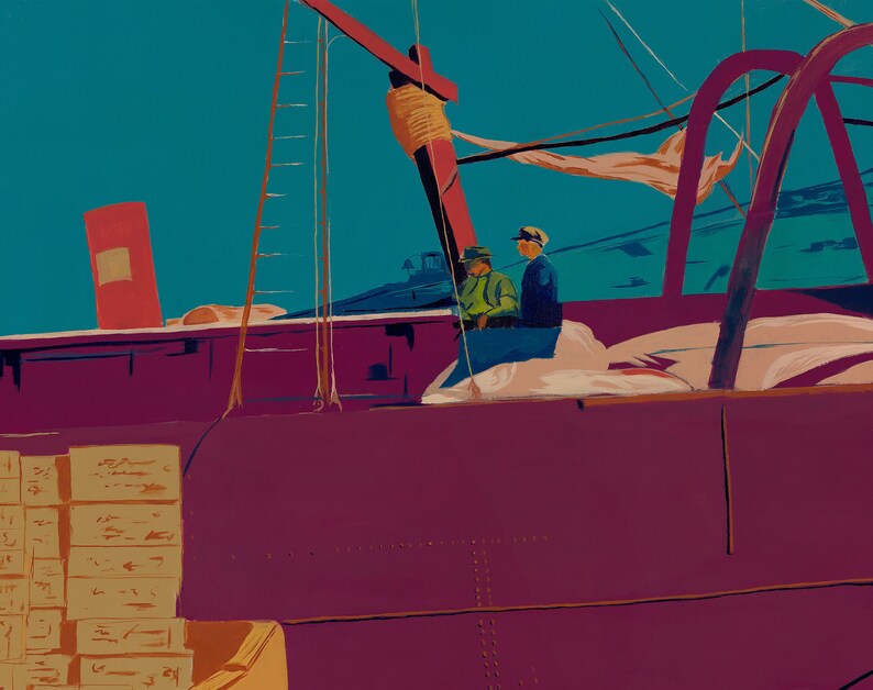 Rum Runners Prohibition Print Sizes up to 48 X 72 large Wall Art - Etsy