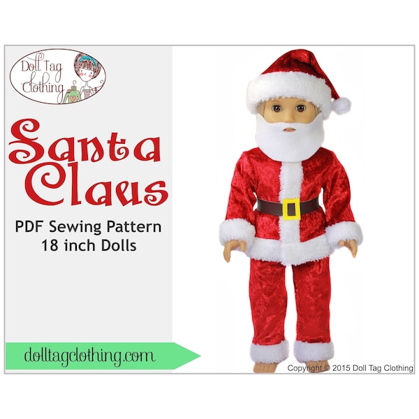 Santa Suit Pattern - Etsy